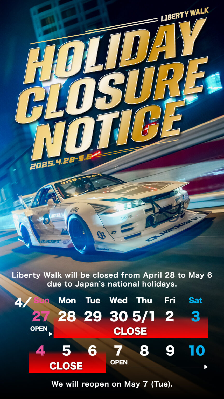 LIBERTY WALK NAGOYA | HEAD QUARTER - Liberty Walk | リバティーウォーク Complete ...