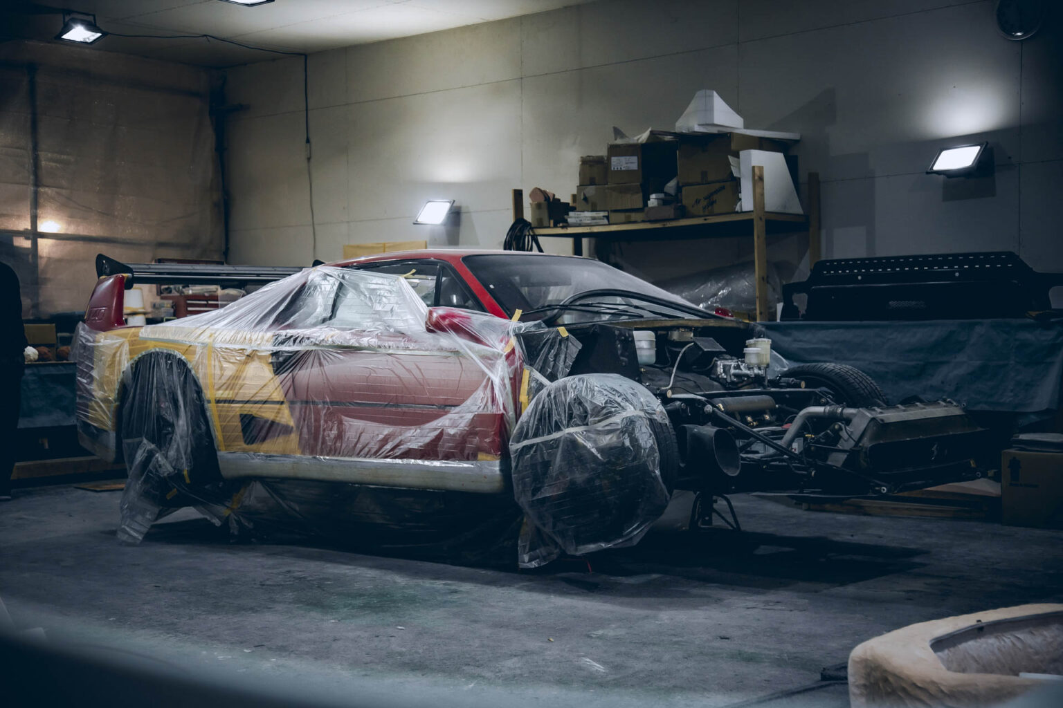 F40 under development - Liberty Walk | リバティーウォーク Complete car and ...