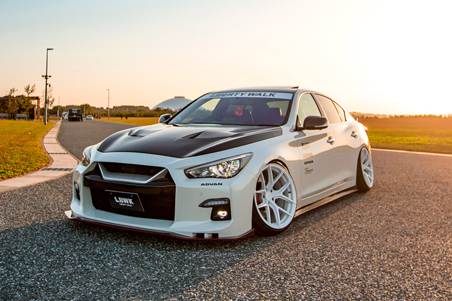 lb★nation NISSAN V37 SKYLINE - LIBERTY WALK | リバティーウォーク