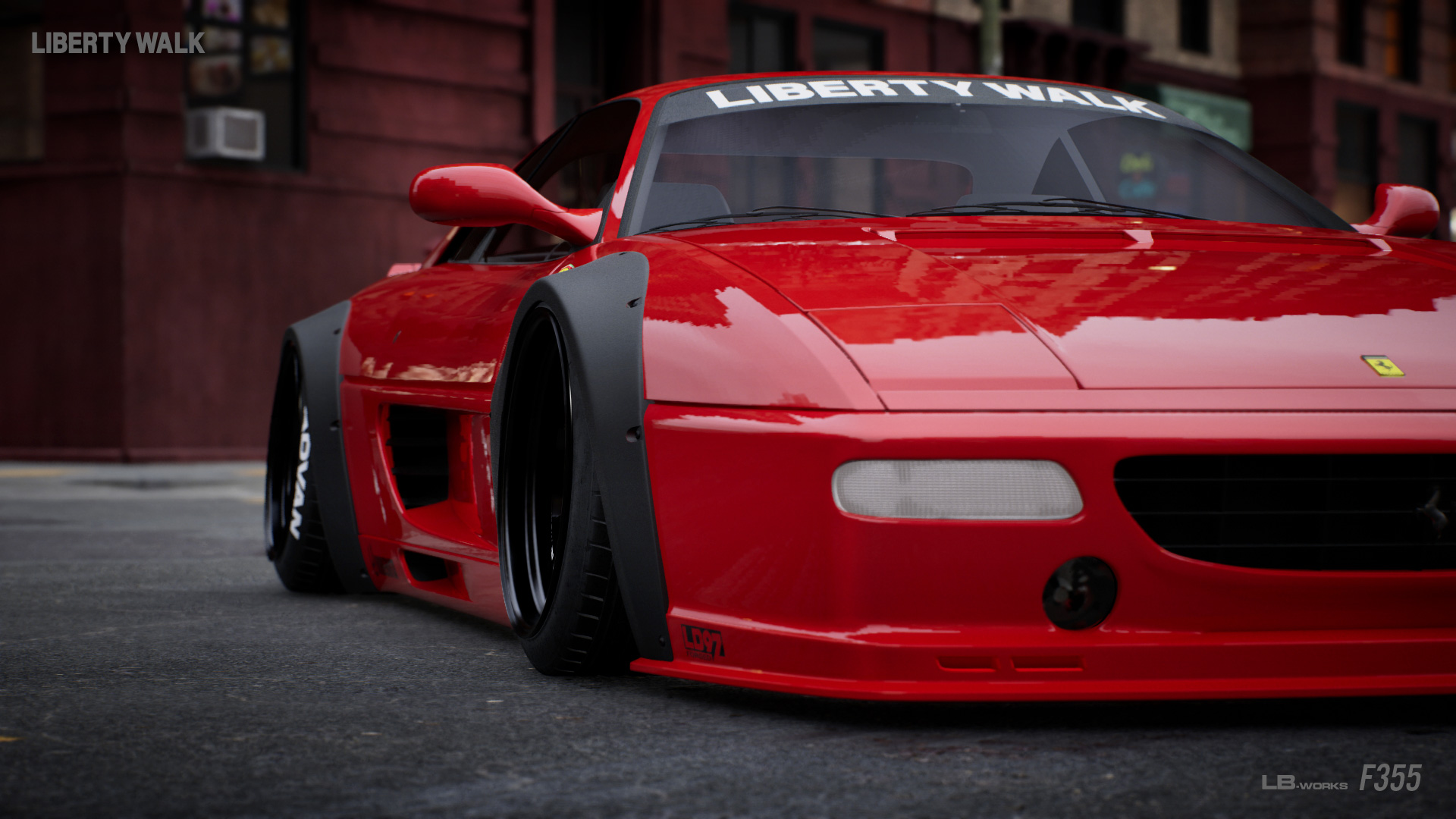 LB-WORKS Ferrari F355 - Liberty Walk | リバティーウォーク Complete car and ...