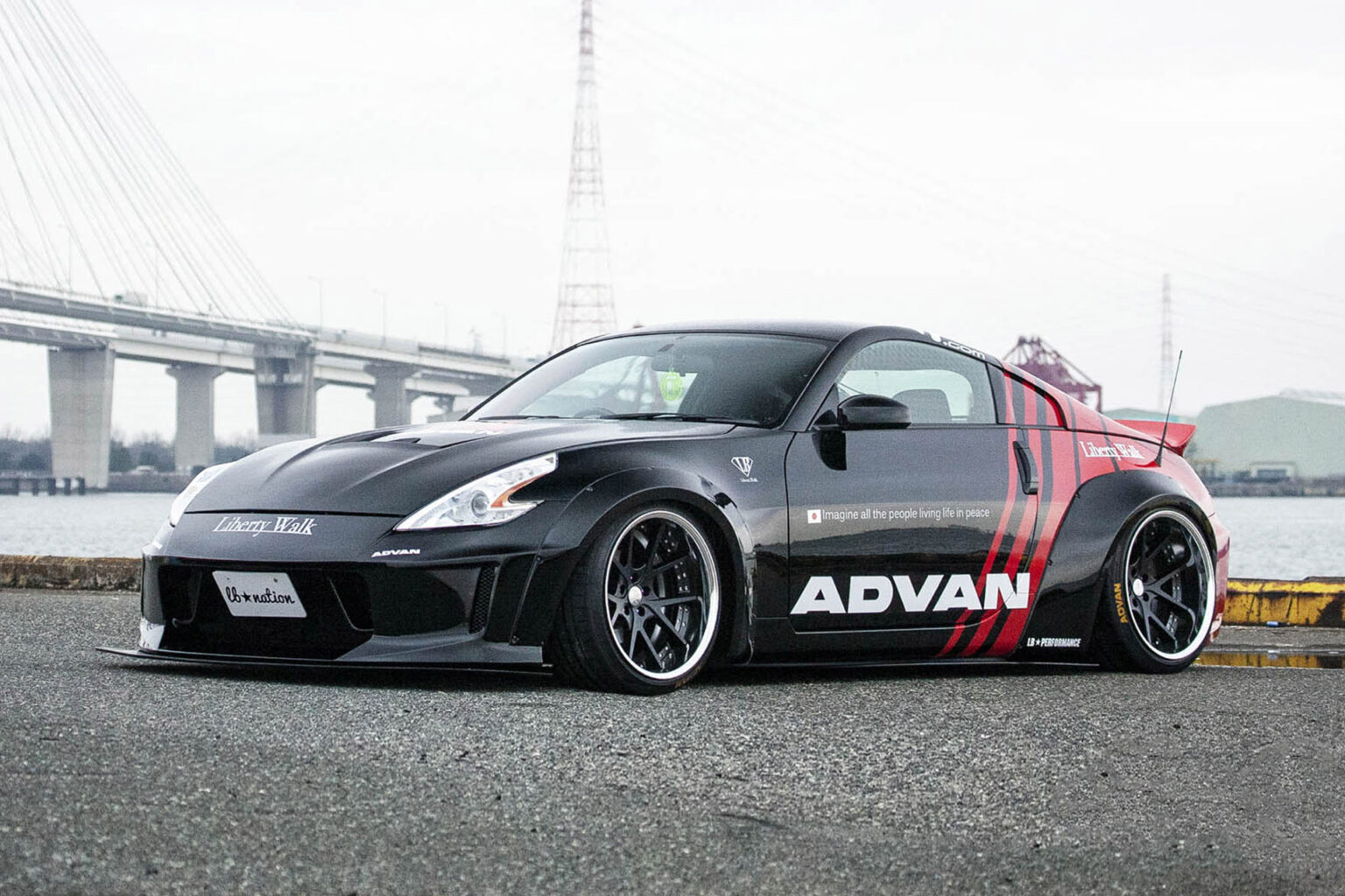 lb★nation NISSAN Z33 - Liberty Walk | リバティーウォーク Complete car and customize!