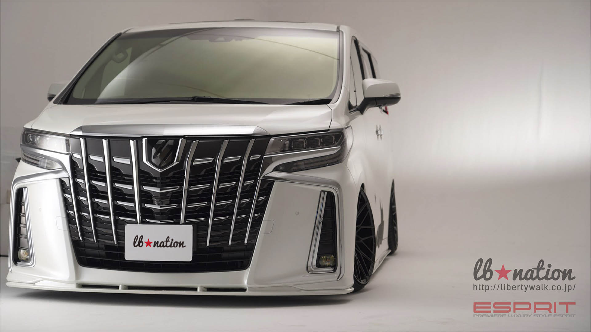 lb★nation × ESPRIT TOYOTA ALPHARD 30-Late model - LIBERTY WALK | リバティーウォーク
