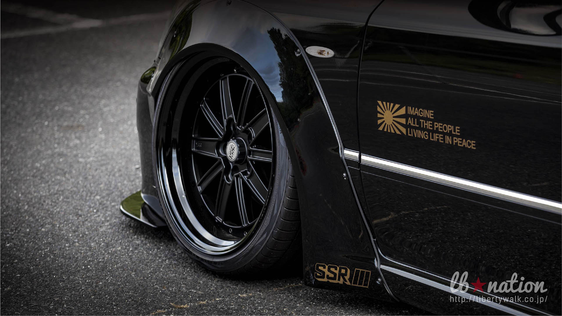 lb★nation x K-BLEAK TOYOTA 18 CROWN - Liberty Walk | リバティーウォーク Complete ...