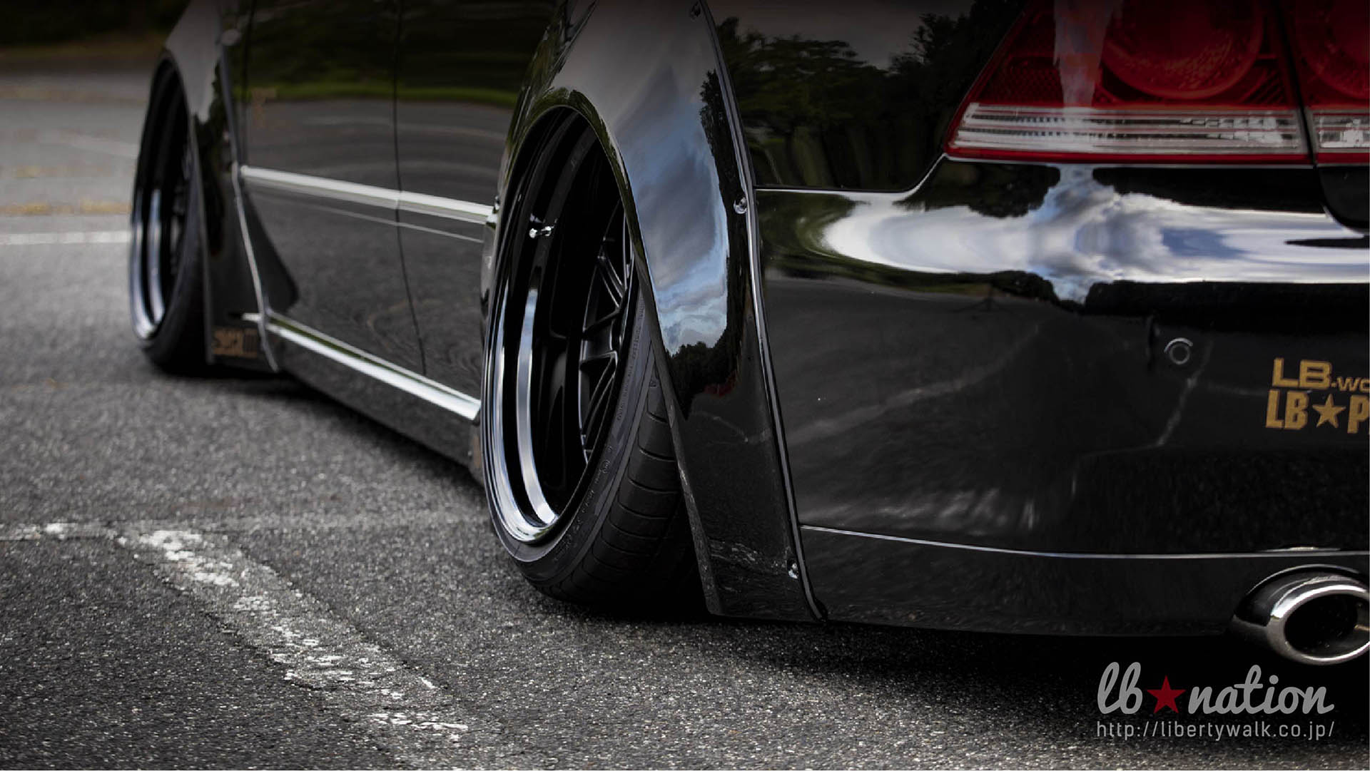 lb★nation x K-BLEAK TOYOTA 18 CROWN - Liberty Walk | リバティーウォーク Complete ...