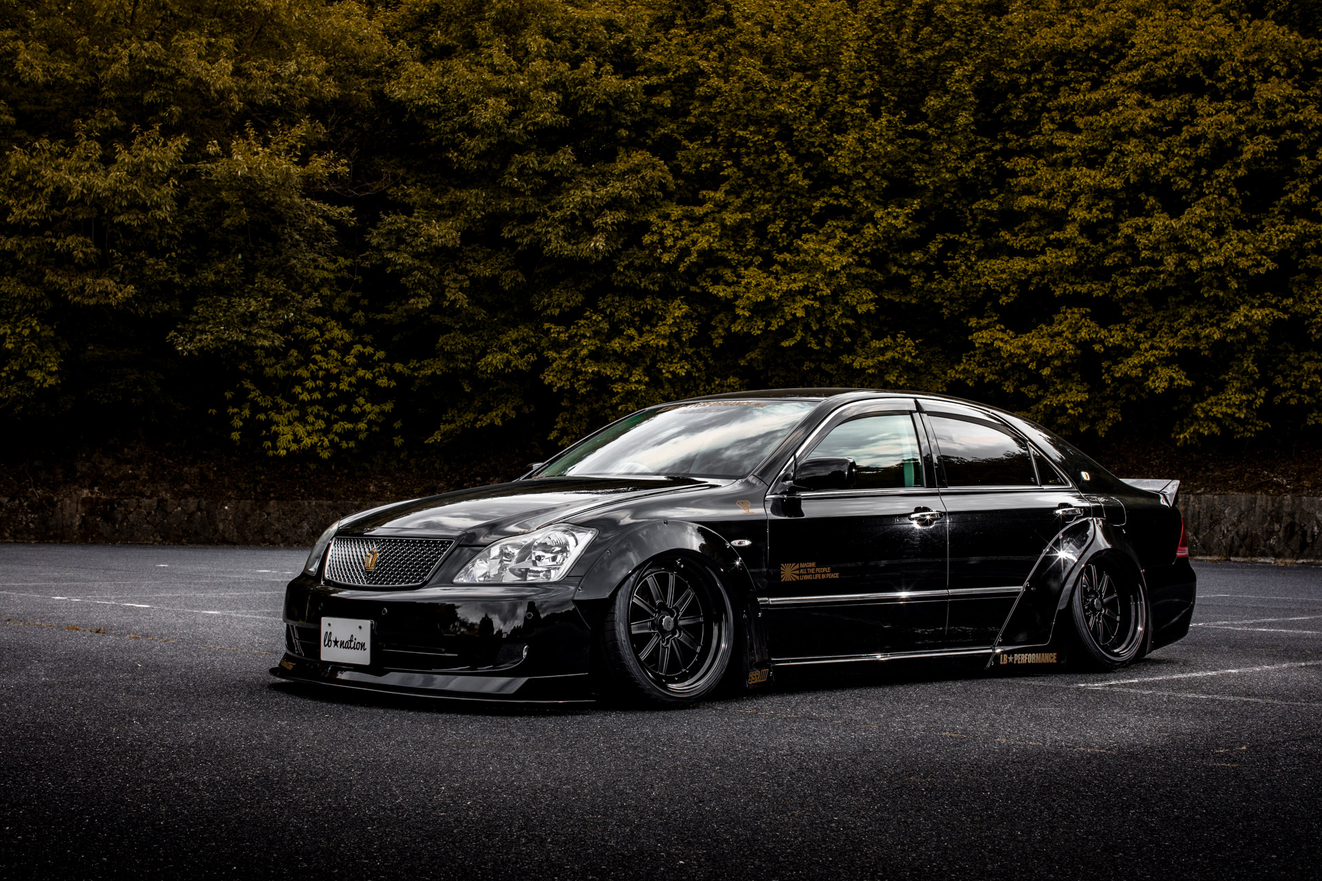 lb★nation x K-BREAK TOYOTA 18 CROWN - Liberty Walk | リバティーウォーク Complete ...