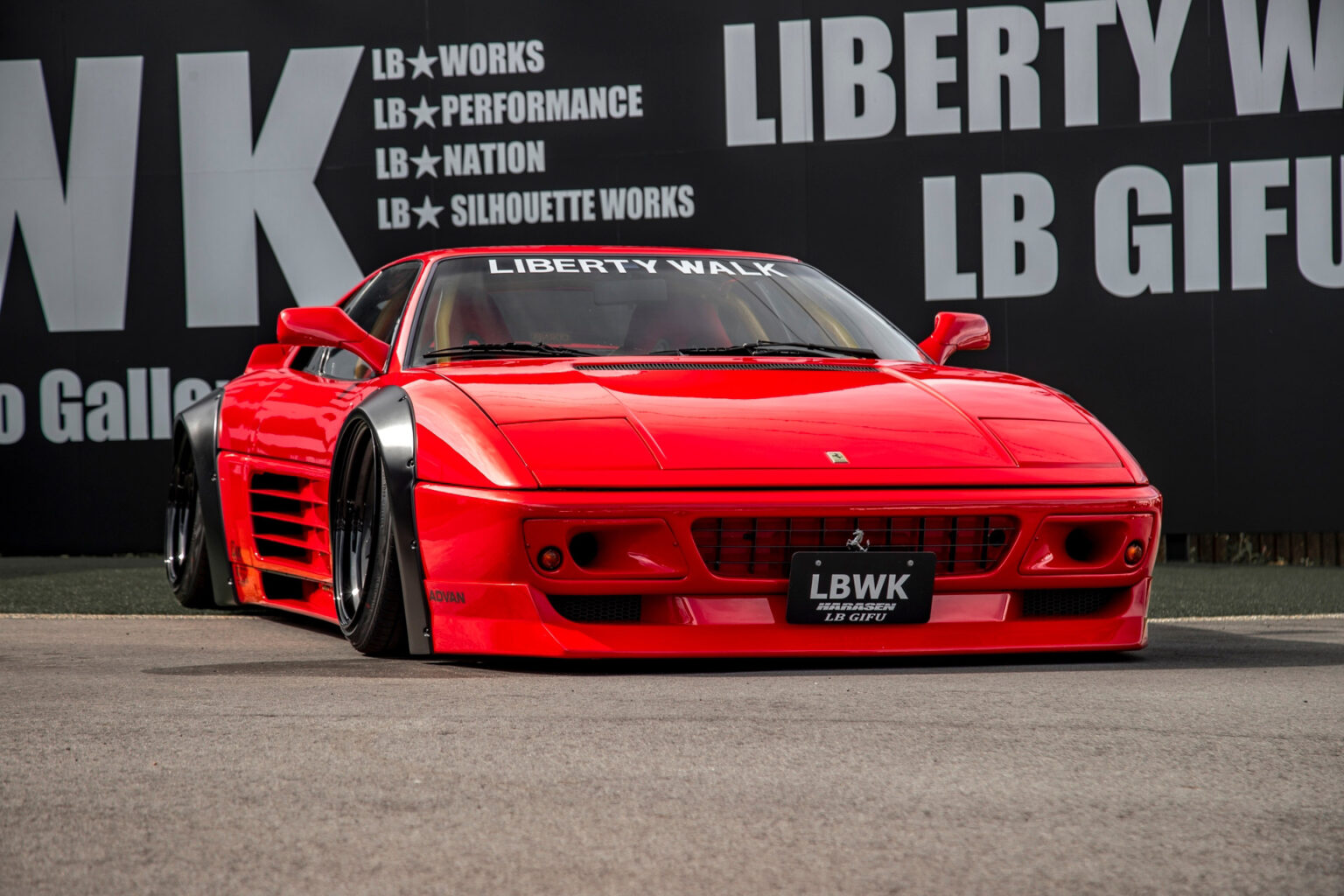 LB-WORKS Ferrari 348 TS Full complete - Liberty Walk | リバティーウォーク Complete car and customize!