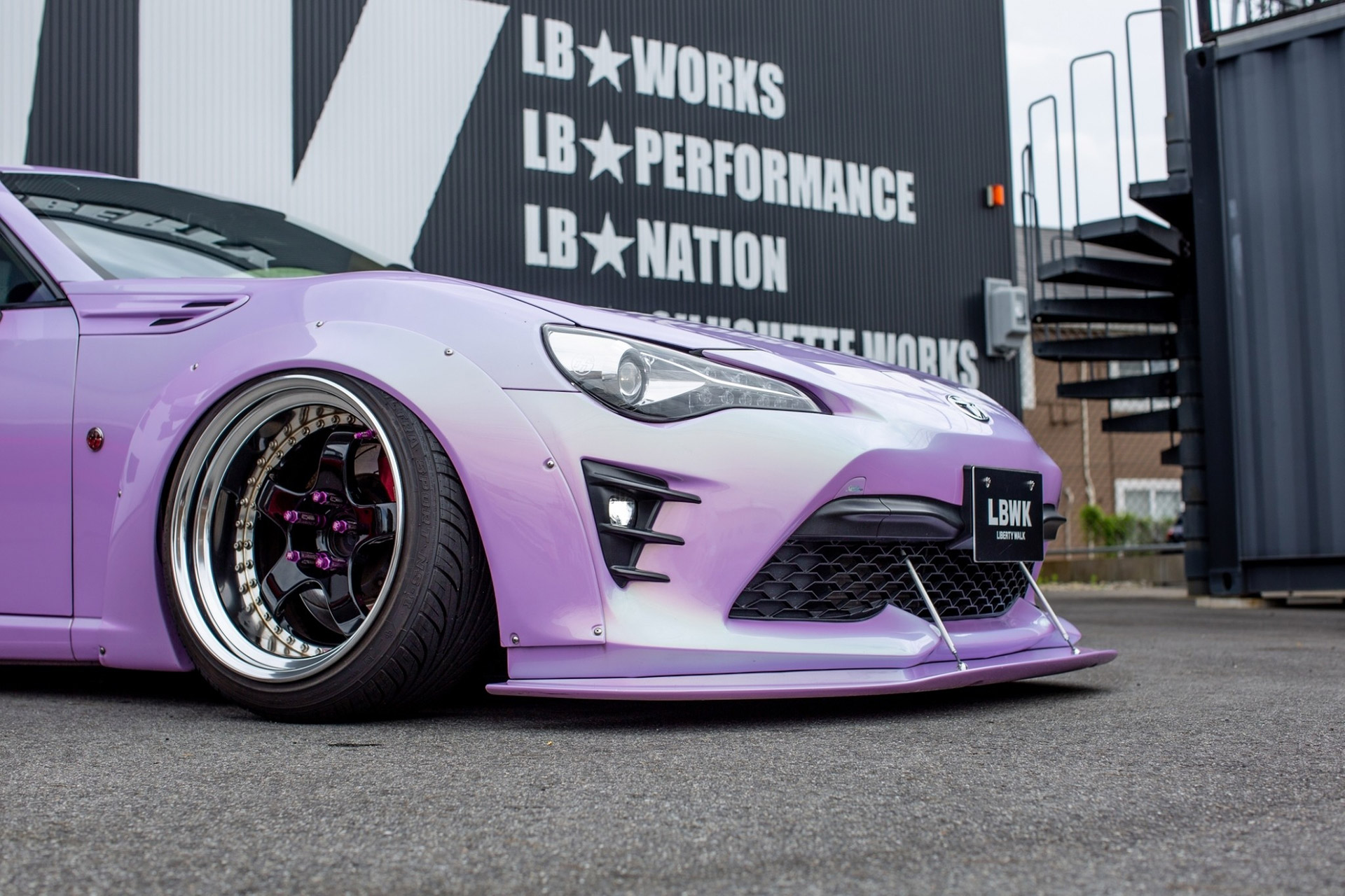 lb★nation TOYOTA 86 Pink - LIBERTY WALK | リバティーウォーク