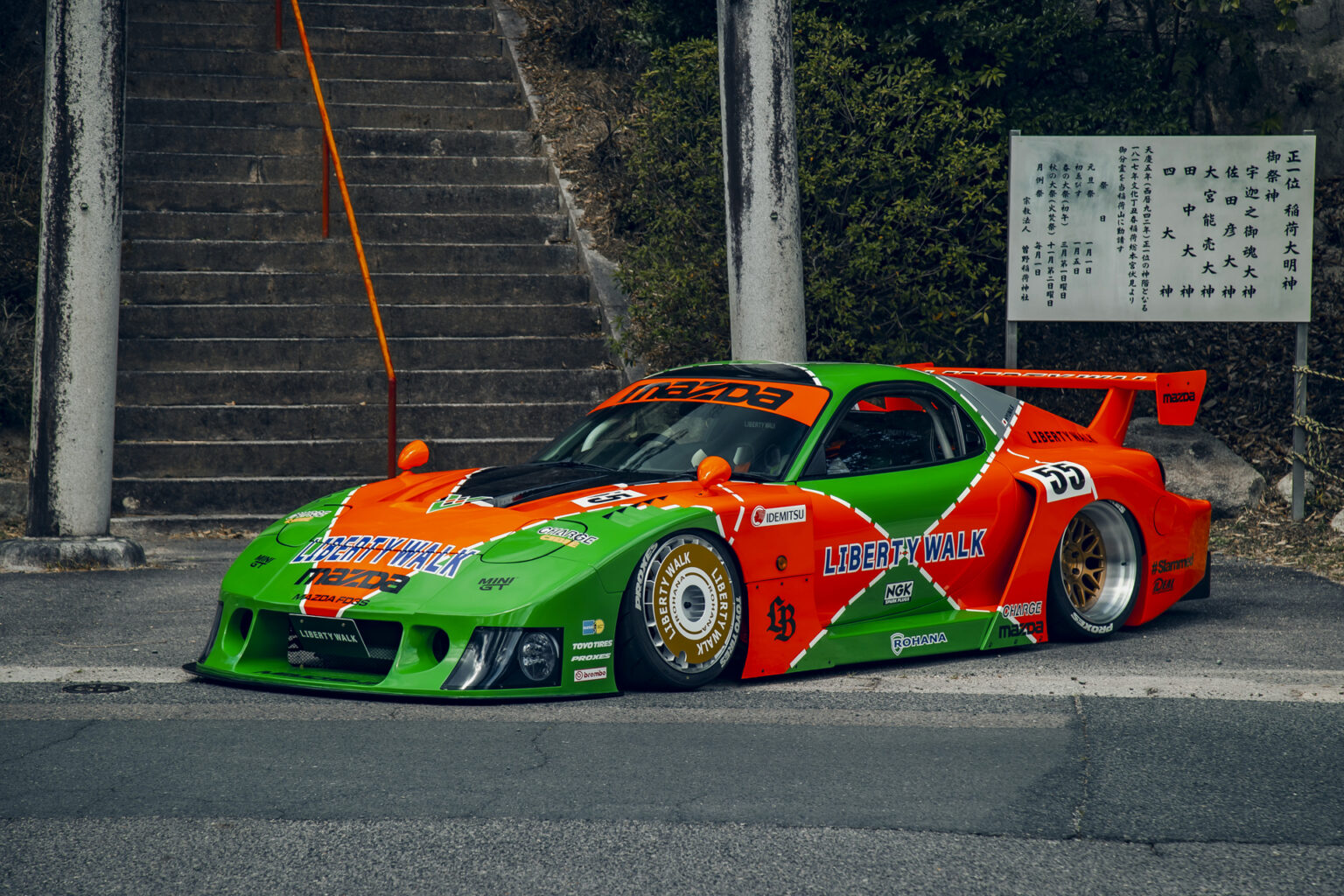 LB-Super Silhouette MAZDA FD3S RX-7 - LIBERTY WALK | リバティーウォーク